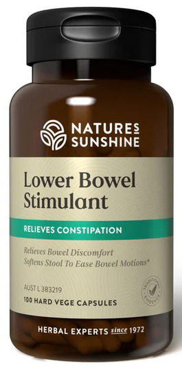 Nature's Sunshine Lower Bowel Stimulant (100 Capsules)
